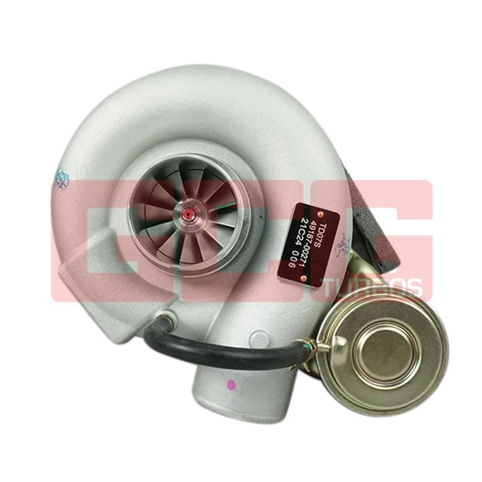 Turbo Charger TD07S-25A Mitsubishi FUSO FM657 6D16T 6.0L 1998> MEO73935 Ex