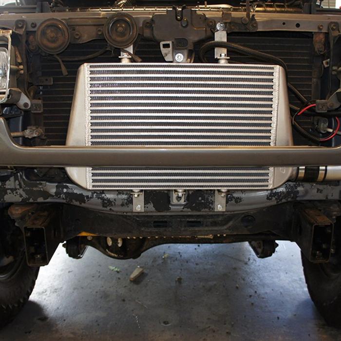 HPD Intercooler Kit Toyota Landcruiser 80 Series 1HD-FT 24V Front Mount S2