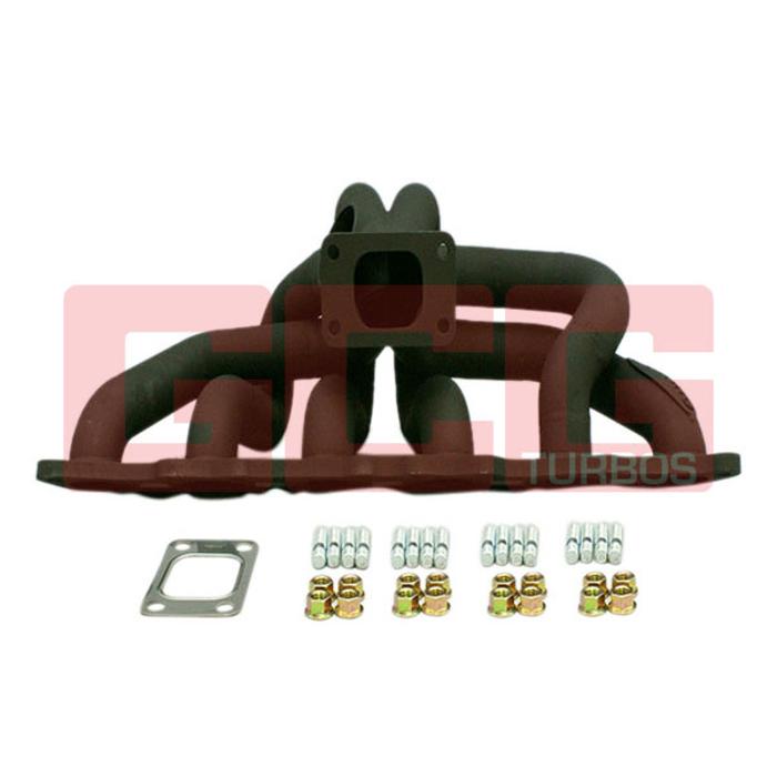 6boost high mount turbo manifold rb30 t3 single entry single wastegate ...