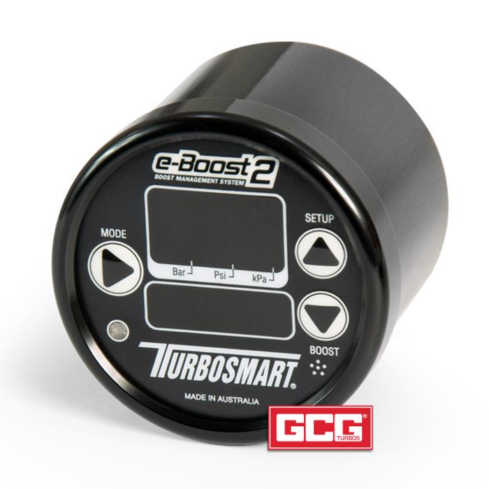Turbosmart e-Boost2 Boost Controller 60mm Black Face/Black Bezel (60psi)