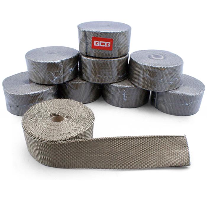 coltec exhaust wrap titanium cloth¸ 50mm x 10m col102033