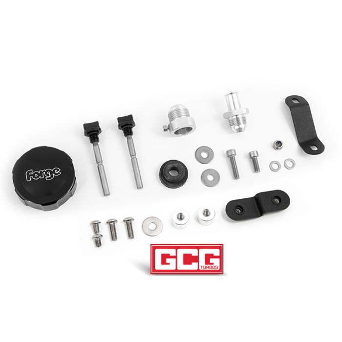 forge oil catch can kit hyundai i30n | veloster n black 2018> for fmct5