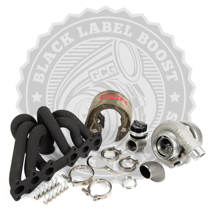 GCG Black Label High Mount Turbocharger G30-770 Kit Toyota 1JZ-GTE