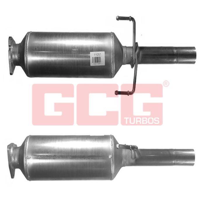 diesel particulate filter dpf fiat 500 1.3l mjtd 169a1 55kw 02 2008 09 ...