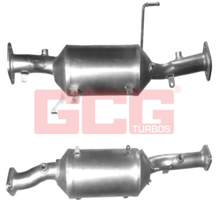 diesel particulate filter dpf mitsubishi pajero ns nt 3.2l did 4m41 ...