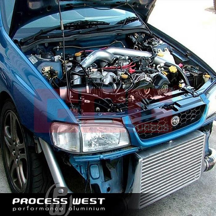 Process West Intercooler Kit Front Mount Subaru WRX/STi 1997-2000 (RAW)