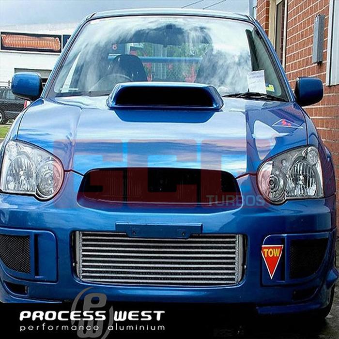 Process West Intercooler Kit Front Mount Subaru WRX/STi 2001-2007 (Raw ...