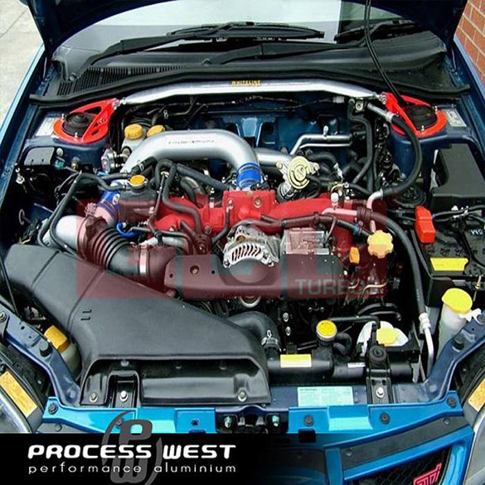Process West Intercooler Kit Front Mount Subaru WRX/STi 2001-2007 (Raw ...