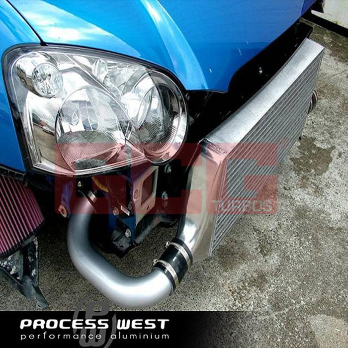Process West Intercooler Kit Front Mount Subaru WRX/STi 2001-2007 (Black)