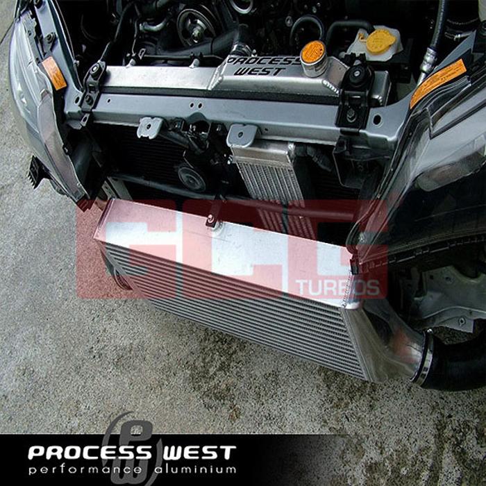Process West Intercooler Kit Front Mount Subaru STI G3 2008-2014 (Raw ...