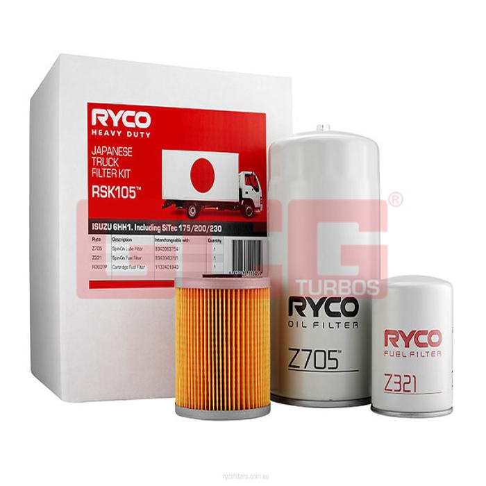 Ryco RSK105 Service Kit Isuzu 6HH1. (FRR33 FSR33 FSS33 FVR33)