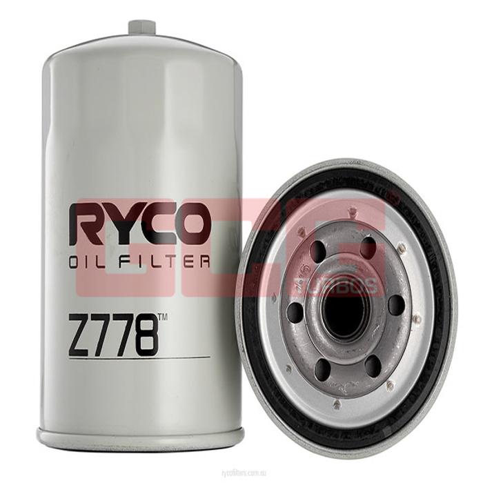 Ryco Z778 Oil Filter Hino Dutro 4500 Toyota Coaster Bus Dyna 200