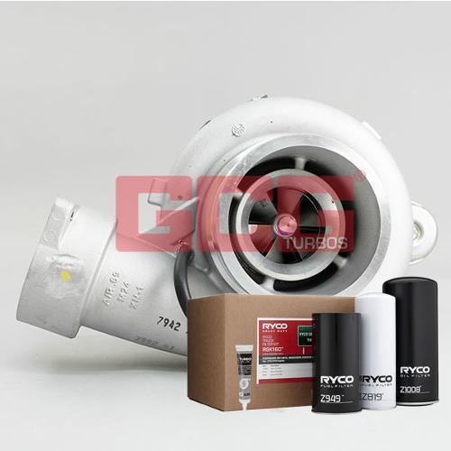 garrett motion turbo charger kit gt4702 caterpillar c15 3406e 14.6l ...